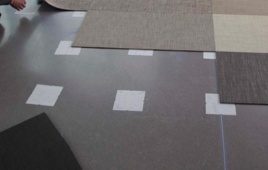 Chilewich’s Plynyl® Floor Tiles with BioFelt® — 3rings