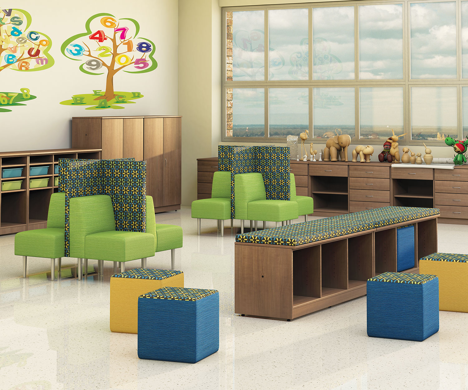 Evette Waiting Room Seating by HPFi — 3rings