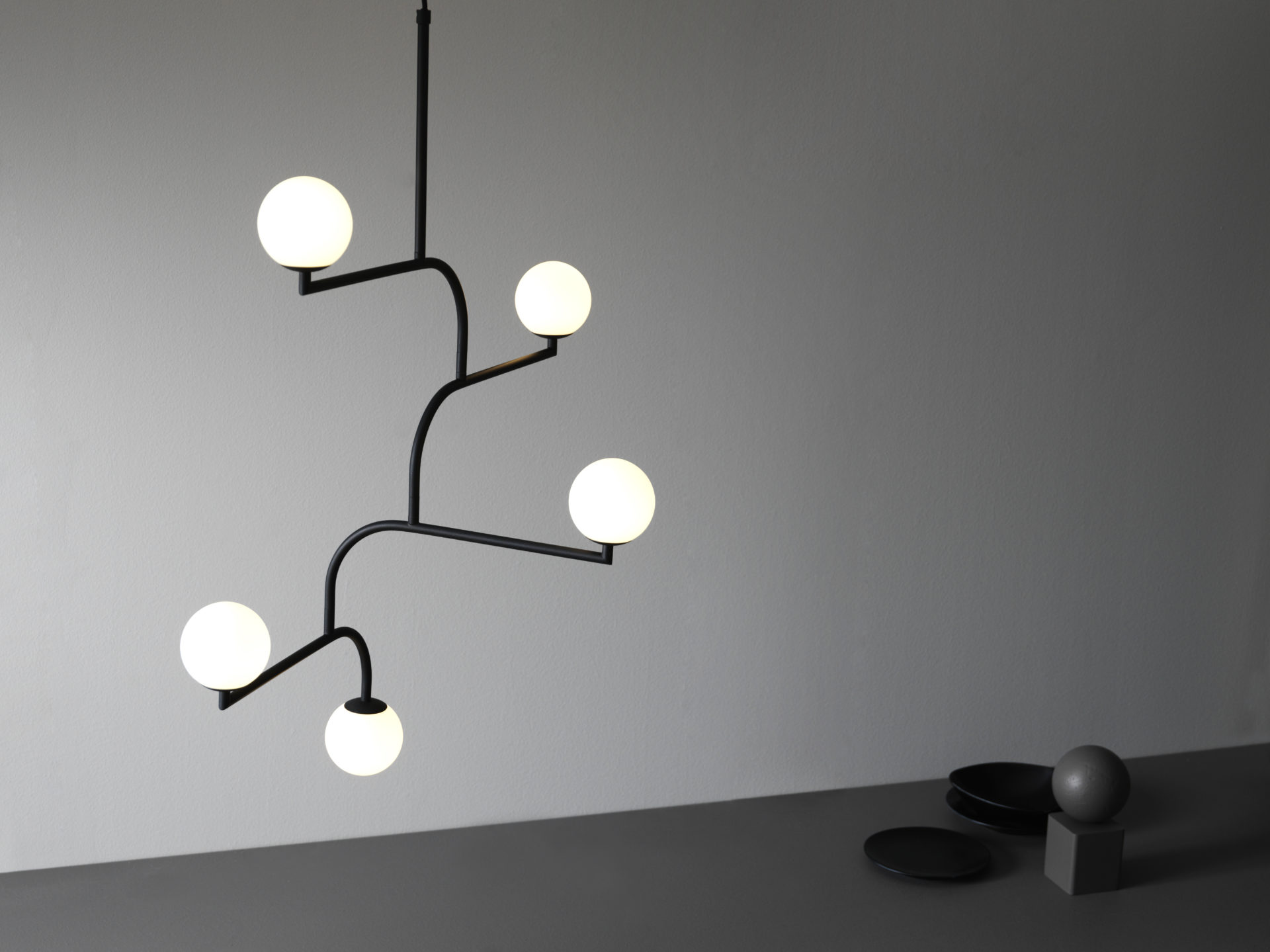 Mobil 100 Pendant by Pholc for Global Lighting — 3rings