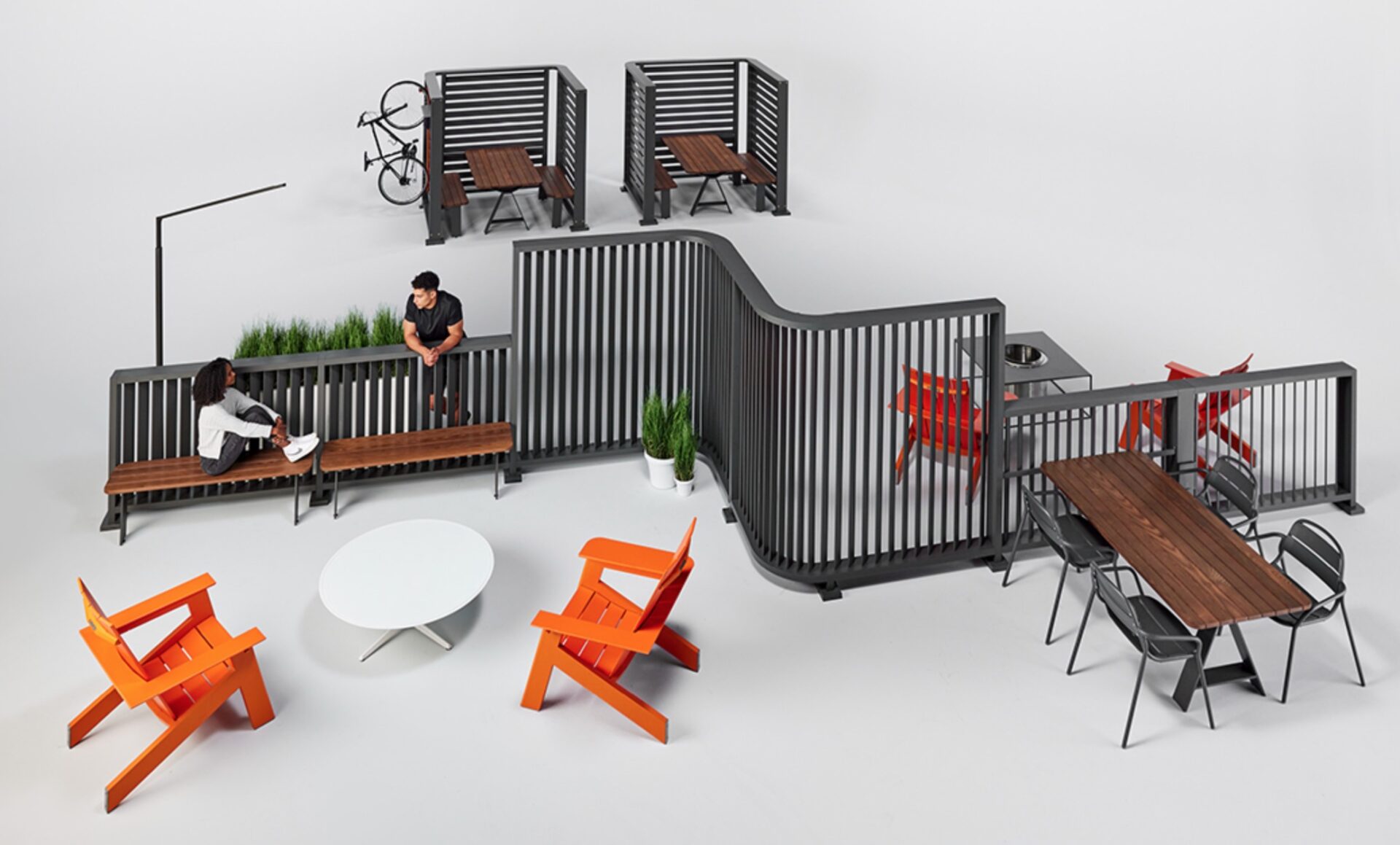 Landscape Forms' Backdrop to Life — 3rings