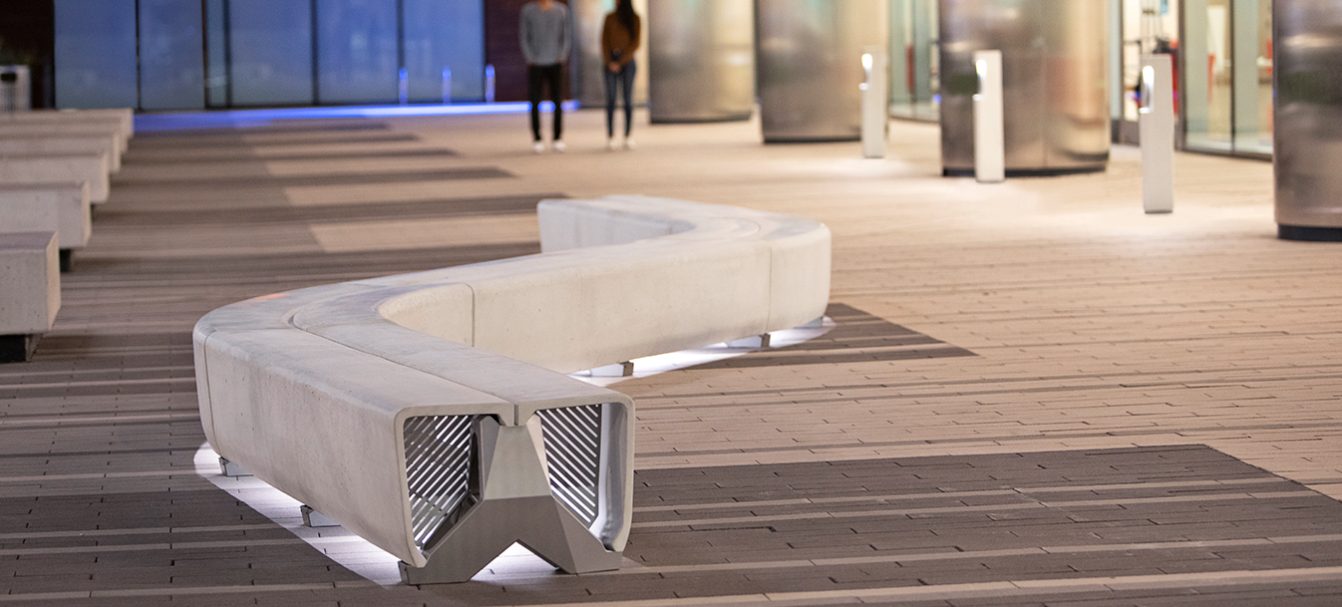 Typology Ribbon Bench by Landscape Forms Wins SIT Award — 3rings